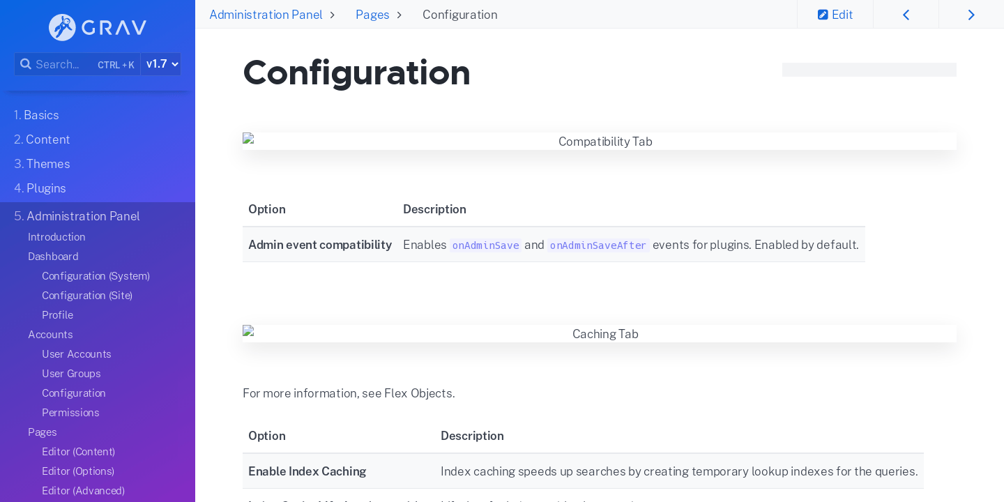 Configuration | Grav Documentation